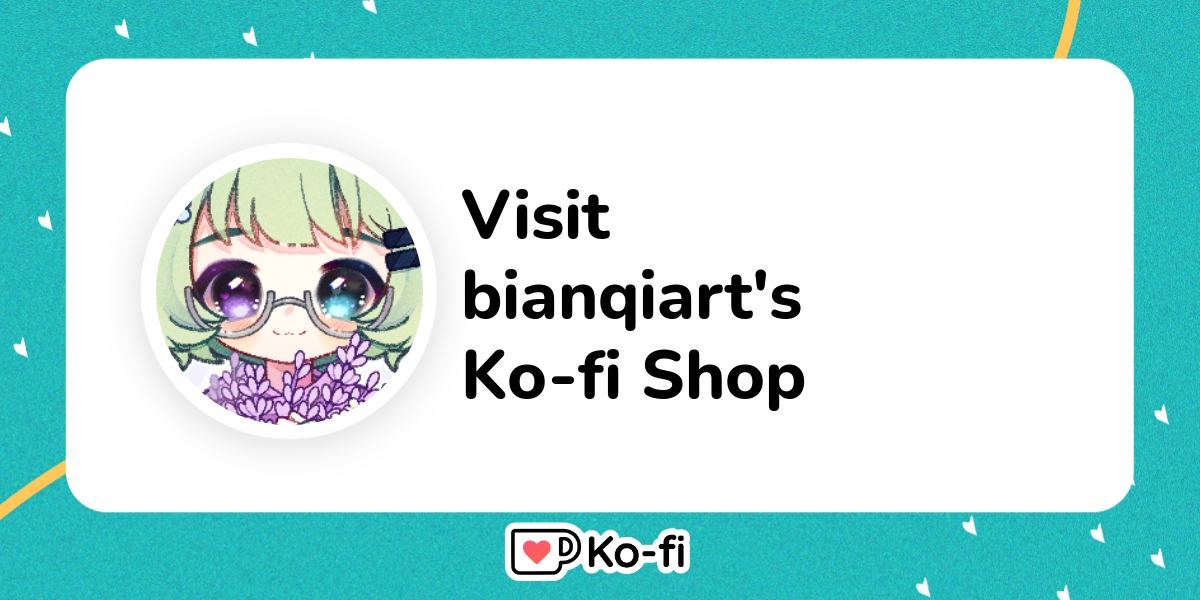Visit bianqiart's Ko-fi Shop! - Ko-fi ️ Where creators get support from ... Visit bianqiart's Ko-fi Shop! - Ko-fi ️ Where creators get support from ...