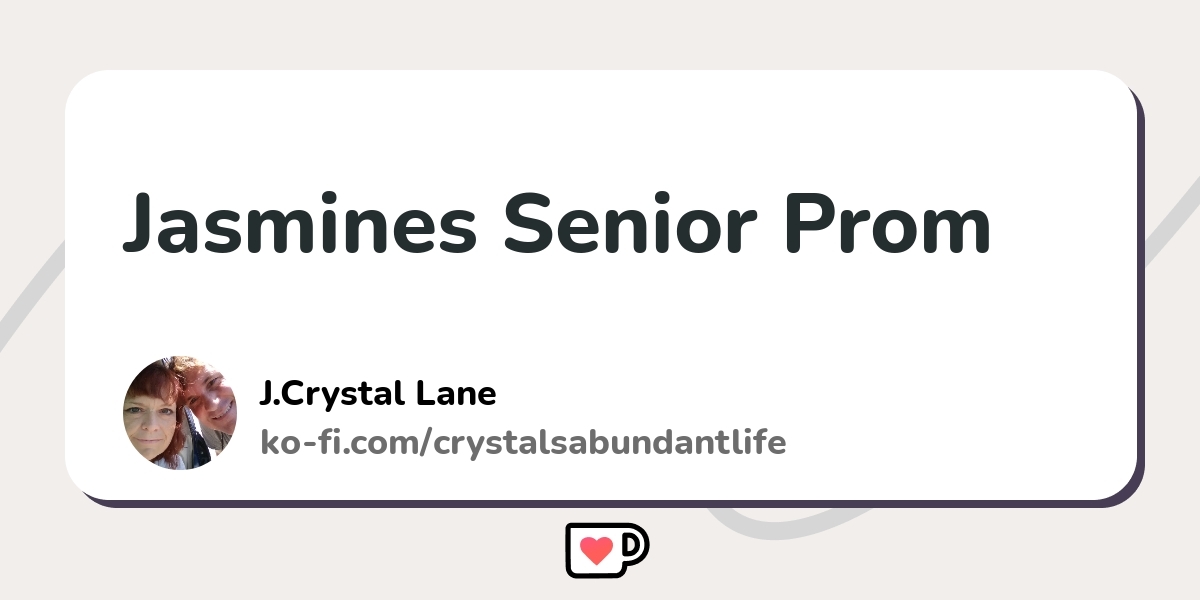 Jasmines Senior Prom Ko Fi ️ Where Creators Get Support From Fans