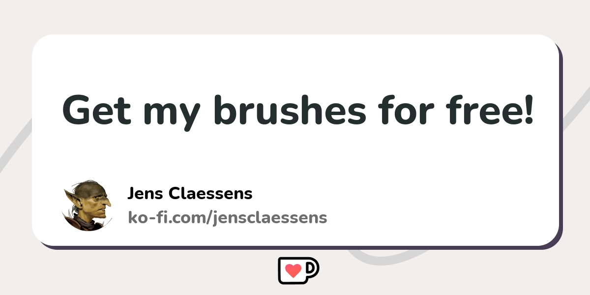 Get My Brushes For Free Ko Fi ️ Where Creators Get Support From Fans