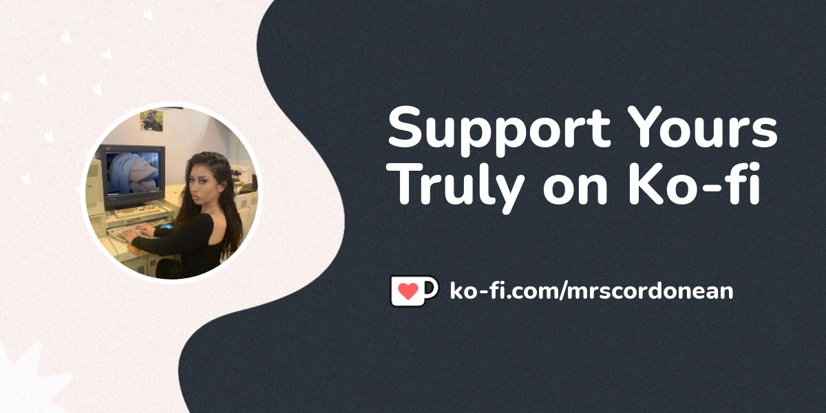 Support Yours Truly On Ko Fi ️ Ko Mrscordonean Ko Fi ️ Where Creators Get Support