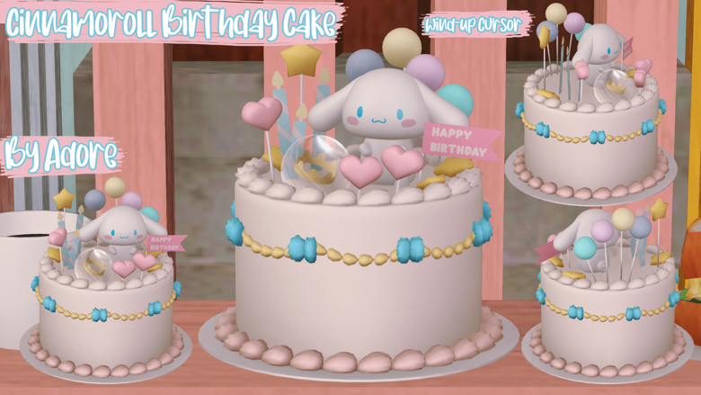 Cinnamoroll Birthday Cake Creepy Cutes Ko Fi Shop Ko Fi ️ Where Creators Get Support From