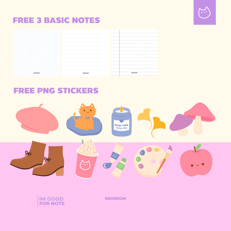 Meowpad V.1 | Digital memopad set - Meawsom 茶トラ's Ko-fi Shop - Ko-fi ️ ...
