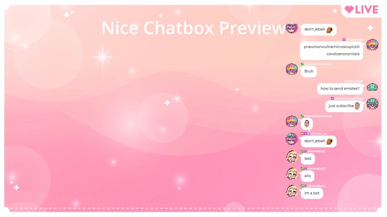 Nice Chatbox StreamElements Twitch Chroneco s Ko fi Shop Ko fi Where Creators Get 