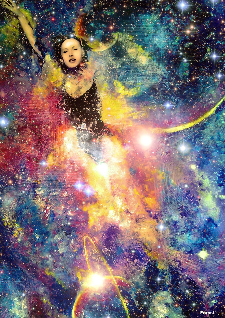Galactic Mermaid Lightworker Starseed Twin Flame Art Lis Ko Fi