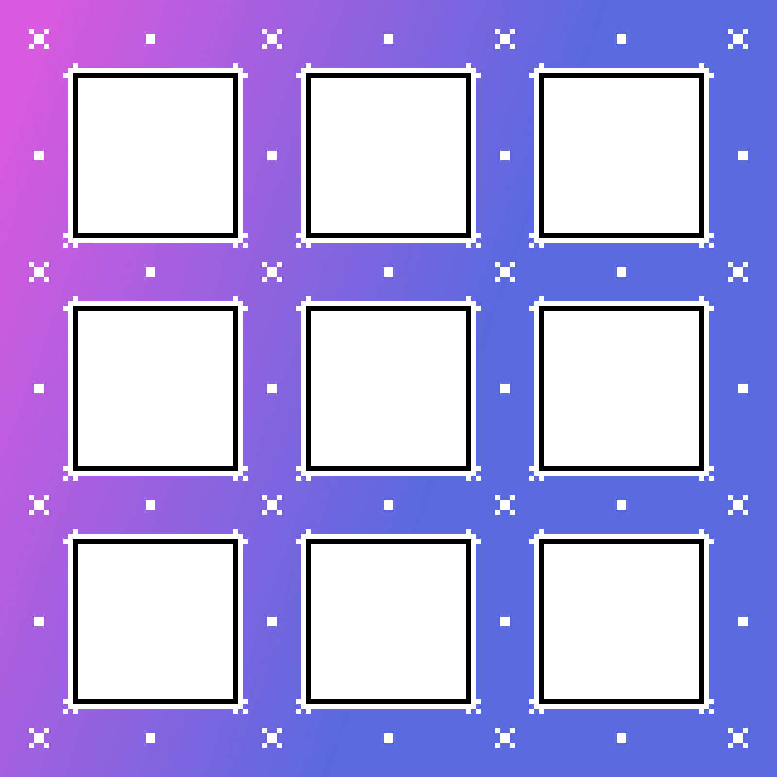 9 Square Template For Pixel Art Emotes KrissyMischie s Ko fi Shop