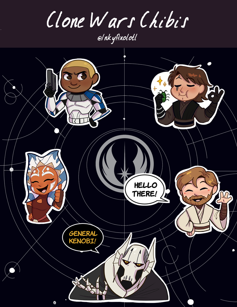 Clone Wars Sticker Sheet - Inky Axolotl's Ko-fi Shop - Ko-fi ️ Where ... Clone Wars Sticker Sheet - Inky Axolotl's Ko-fi Shop - Ko-fi ️ Where ...
