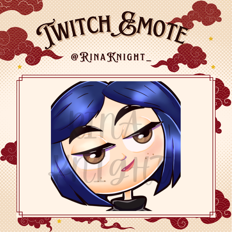 Sassy Coraline Emote Rina Knights Ko Fi Shop Ko Fi ️ Where Creators Get Support From Fans