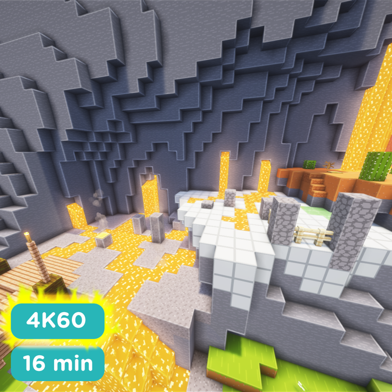 Parkour Volcano 4k 4k 60fps 4 99gb 16 Minutes Spicy Sauce
