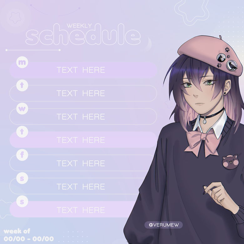 cute-schedule-template-5-colors-l-s-ko-fi-shop-ko-fi-where