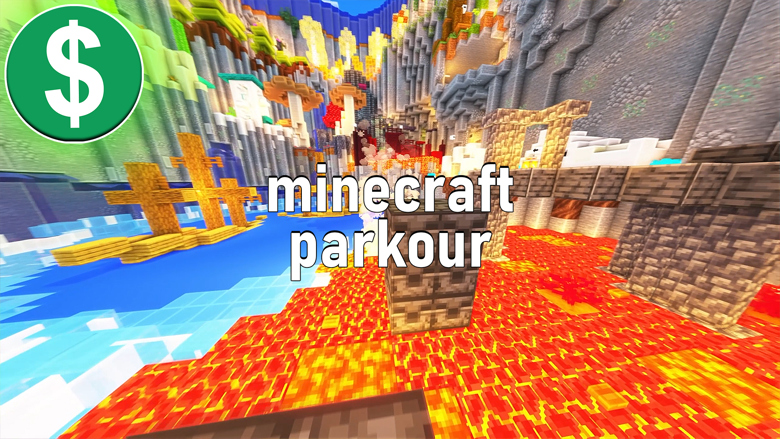 Minecraft Parkour Gameplay No Copyright 5 Mins 1440p Orbital No