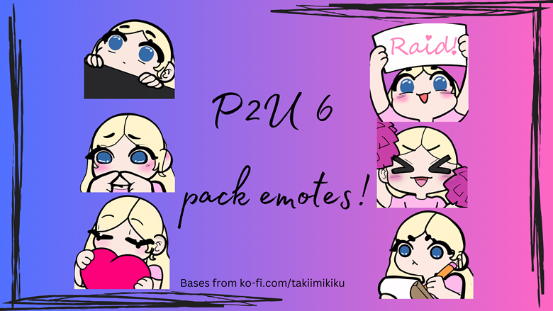 Old 6 Pack Blonde Hair Blue Eyes Emotes Ali Applepie S Ko Fi Shop