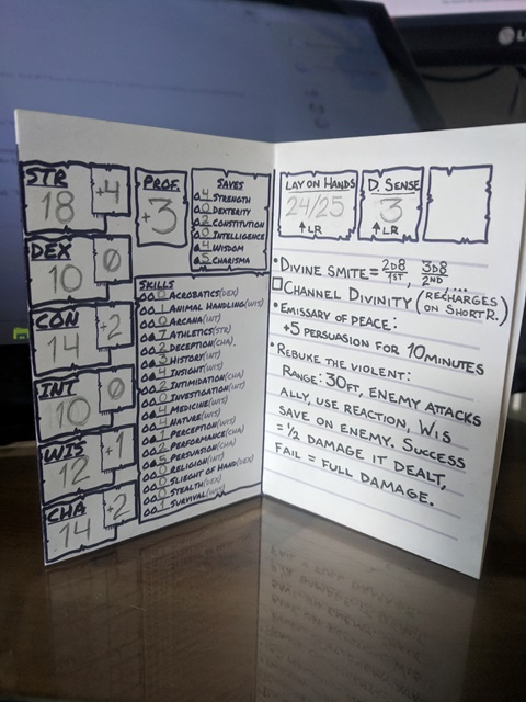 Pocketmod Character Sheets Ko Ko Fi ️ Where Creators Get Support From Fans Through 