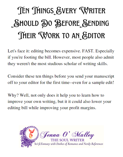 Ten Things Every Writer Should Do Before Sending Their Work To An