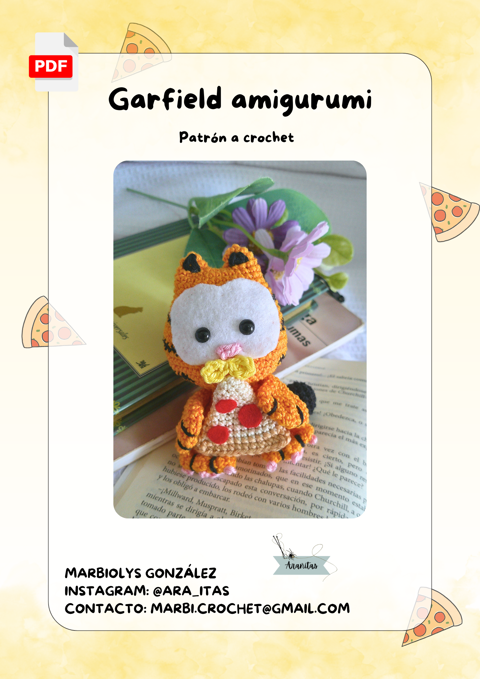 Garfield Amigurumi Patrón Pdf Arañitas S Ko Fi Shop Ko Fi ️ Where